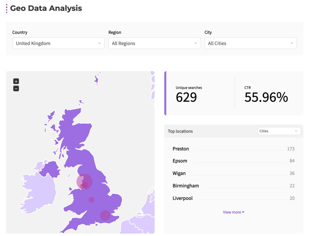 Geo Data | Cludo Help Center
