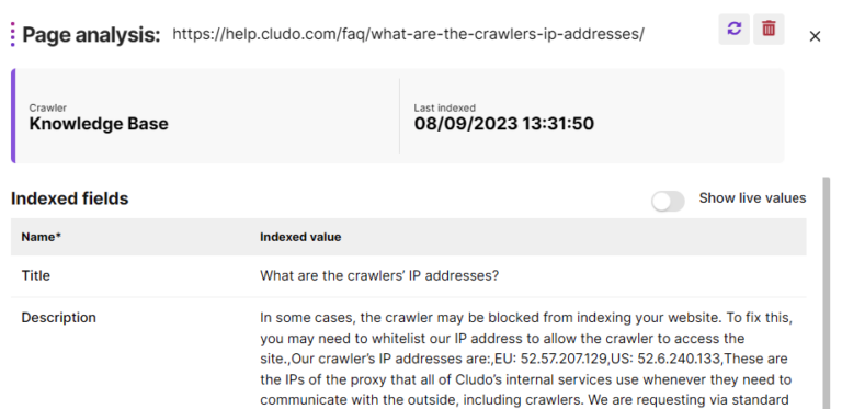 How to delete or exclude pages/files | Cludo Help Center